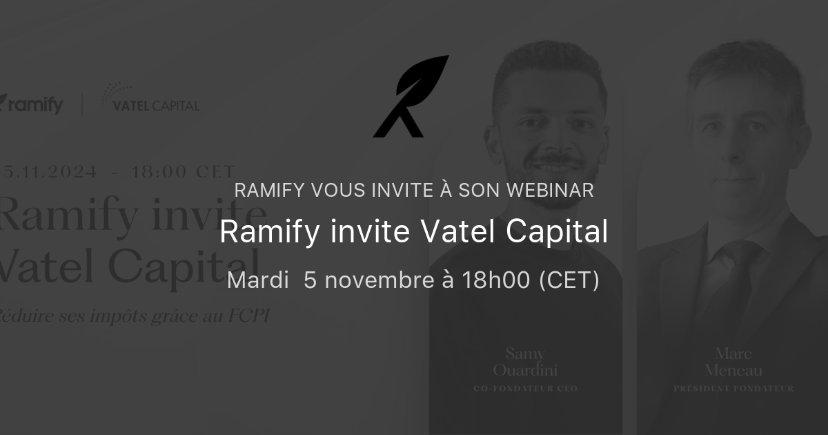 Ramify invite Vatel Capital | Ramify