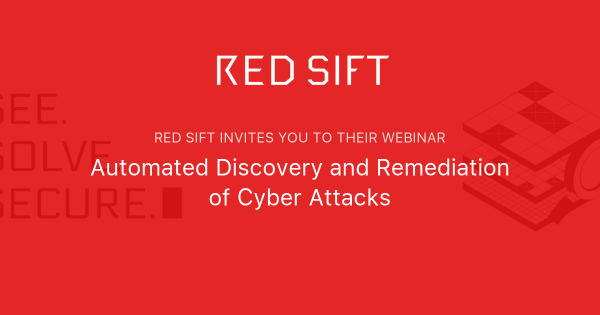 Automated Discovery And Remediation Of Cyber Attacks Red Sift