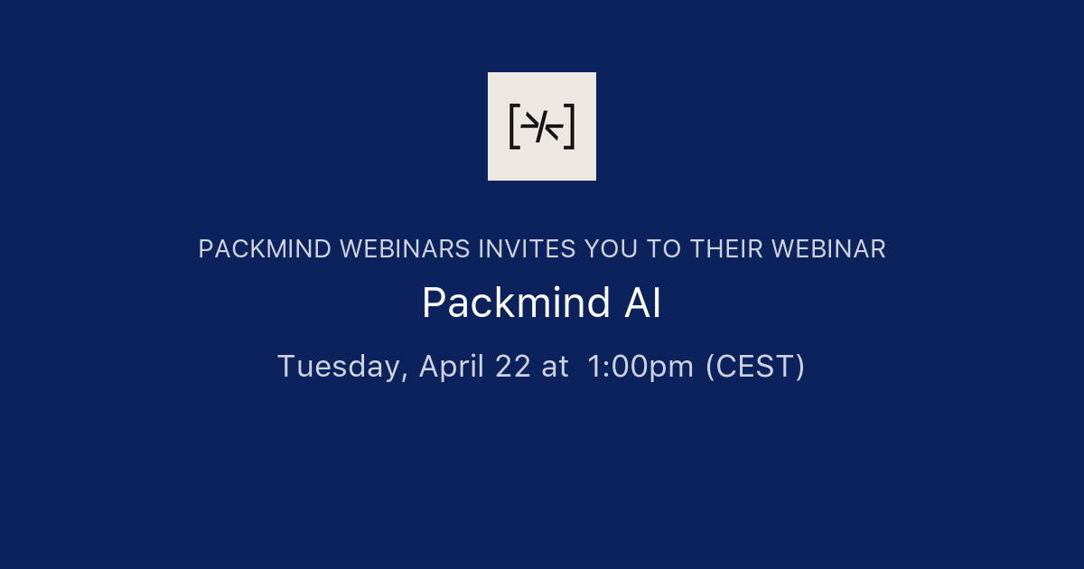 Packmind AI | Packmind Webinars