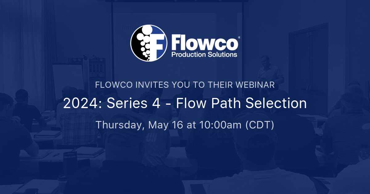 2024: Series 4 - Flow Path Selection | Flowco