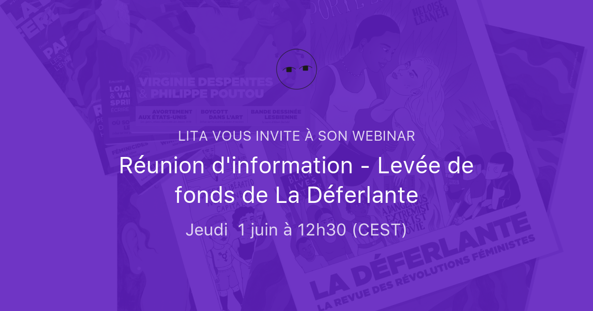 Réunion d'information - Levée de fonds de La Déferlante | LITA.co