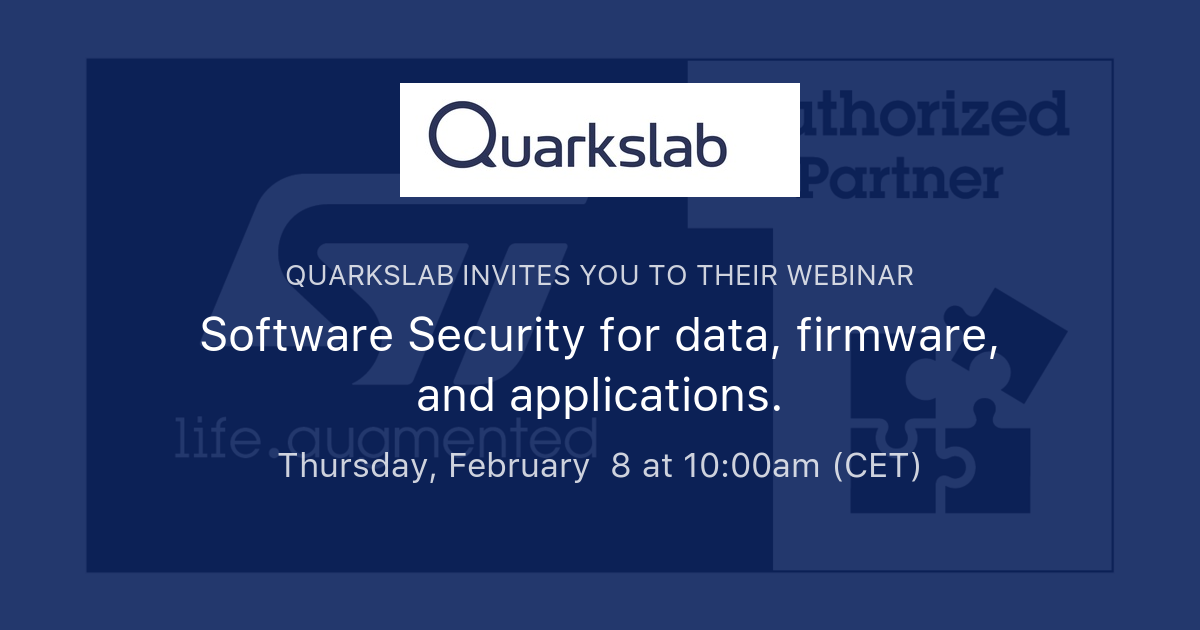 Software Security for data, firmware, and applications. | Quarkslab