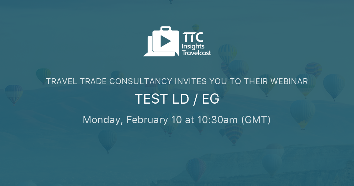 TEST LD / EG | Travel Trade Consultancy