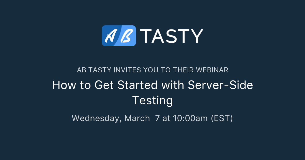 How to Get Started with Server-Side Testing | AB Tasty
