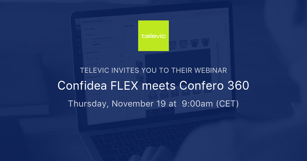 Confidea FLEX meets Confero 360 | Televic