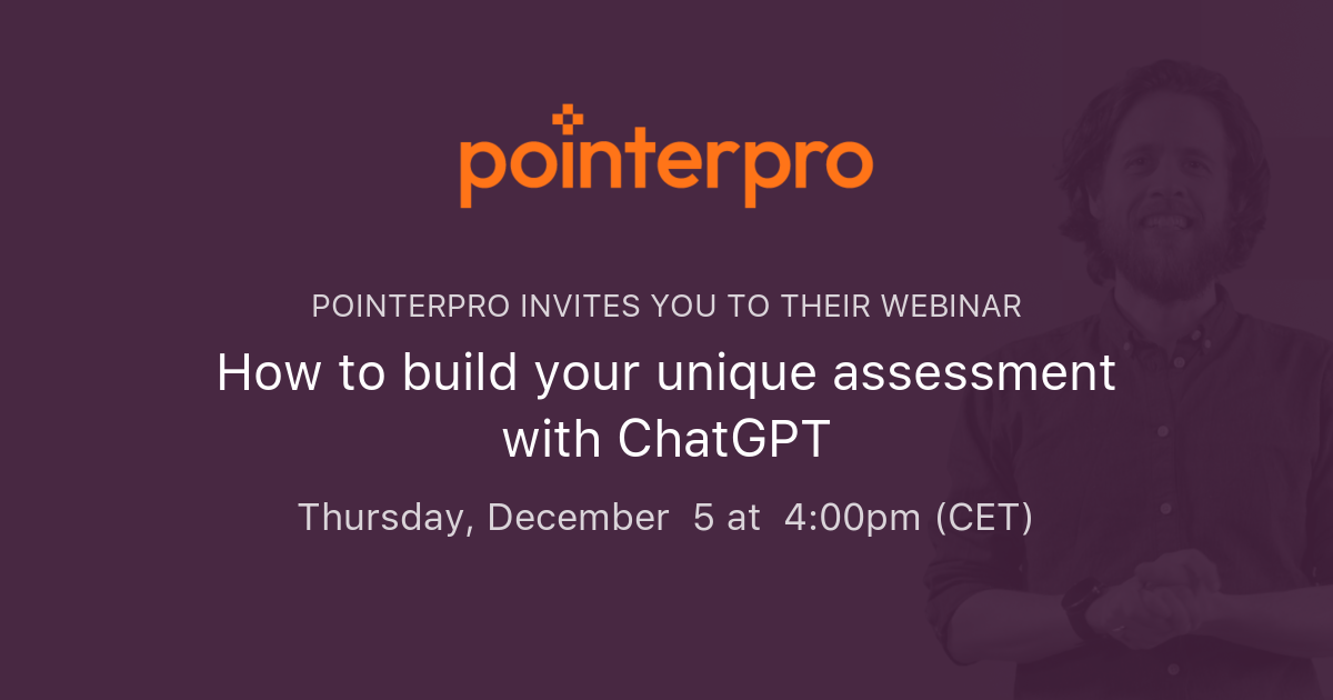How to build your unique assessment with ChatGPT | Pointerpro