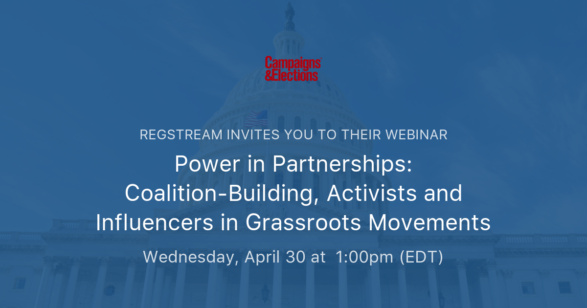 Power in Partnerships: Coalition-Building, Activists and Influencers in ...