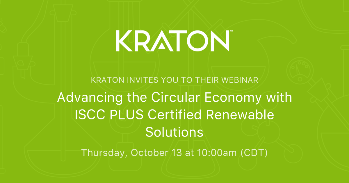 Advancing the Circular Economy with ISCC PLUS Certified Renewable ...