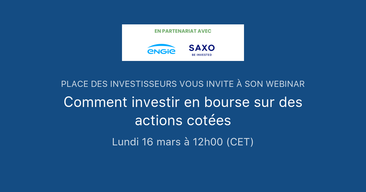 Comment investir en bourse sur des actions cotées | PLACE DES INVESTISSEURS