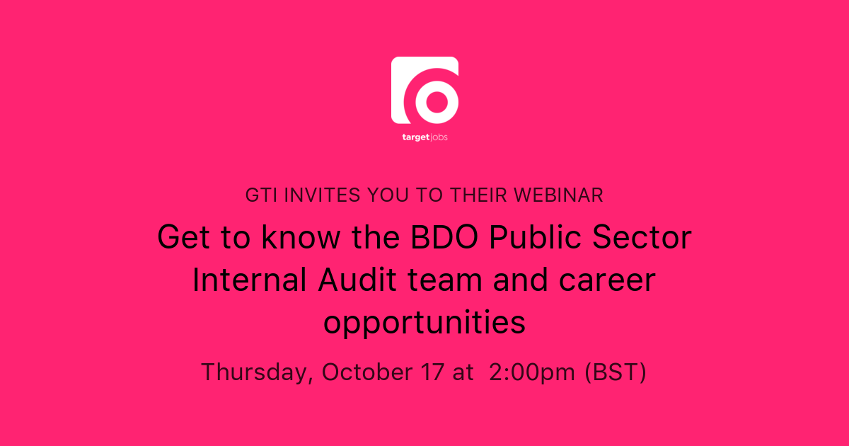 Get to know the BDO Public Sector Internal Audit team and career ...