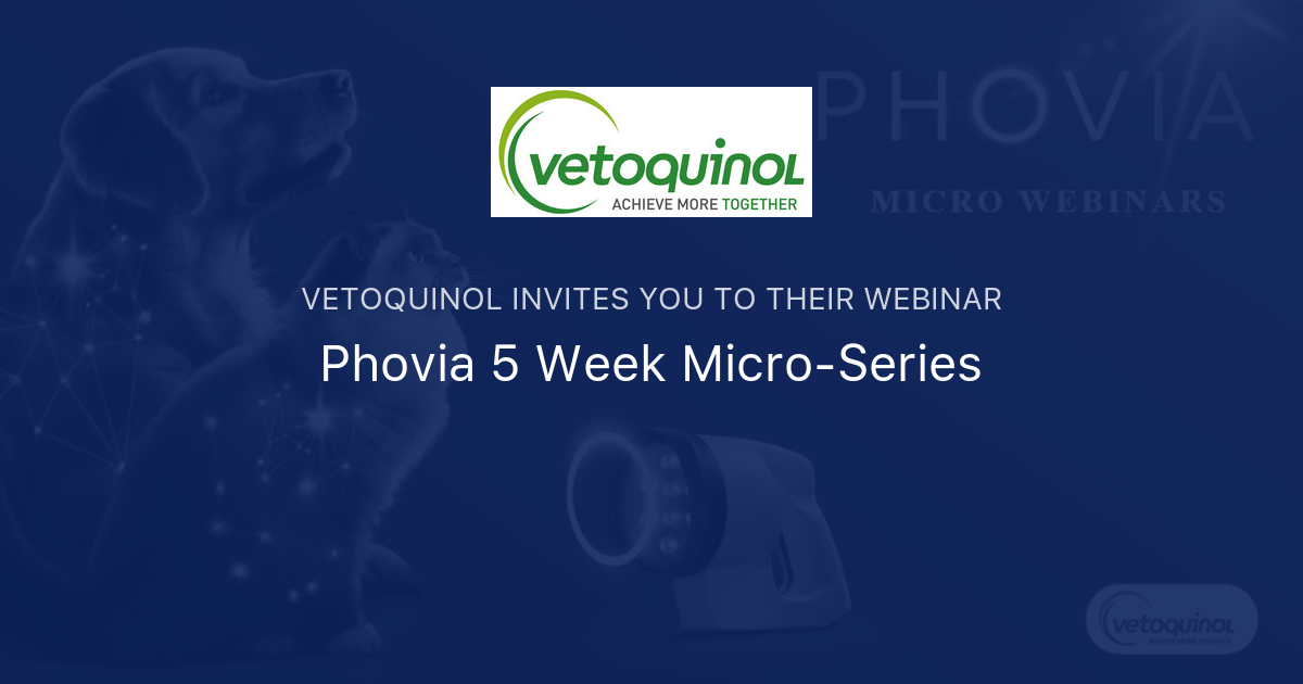 Phovia 5 Week Micro-Series | Vetoquinol
