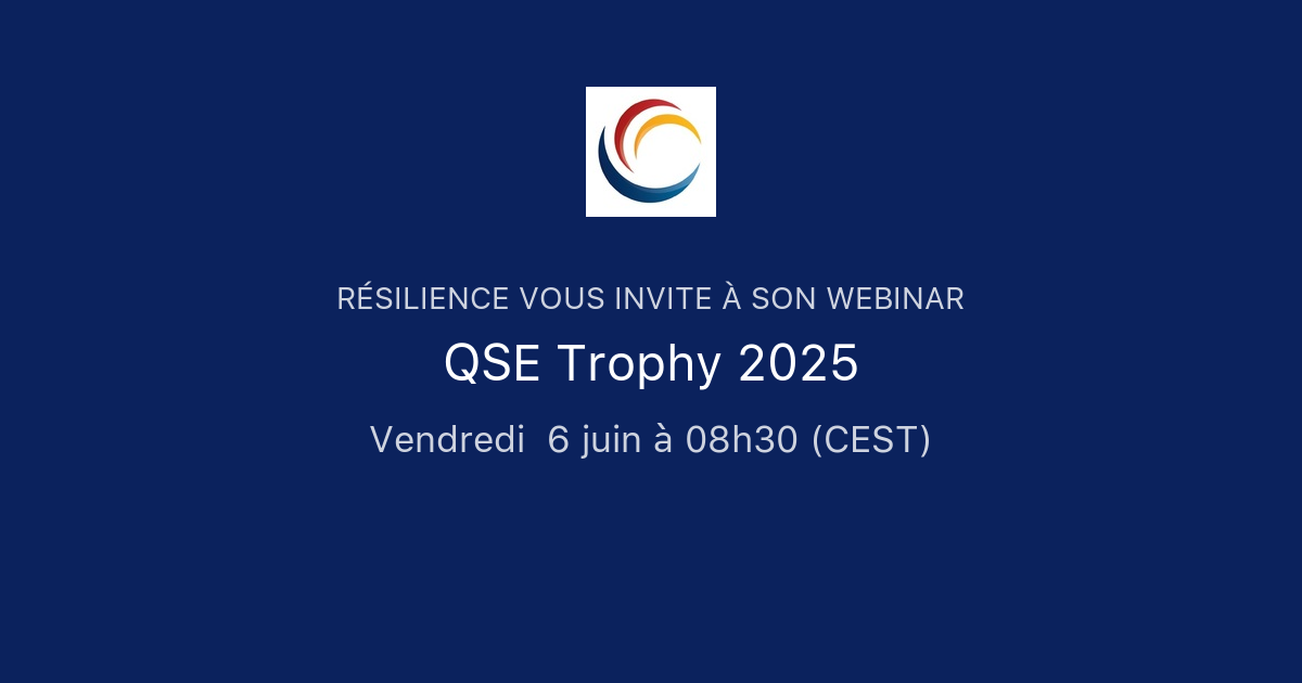 QSE Trophy 2025 | Résilience