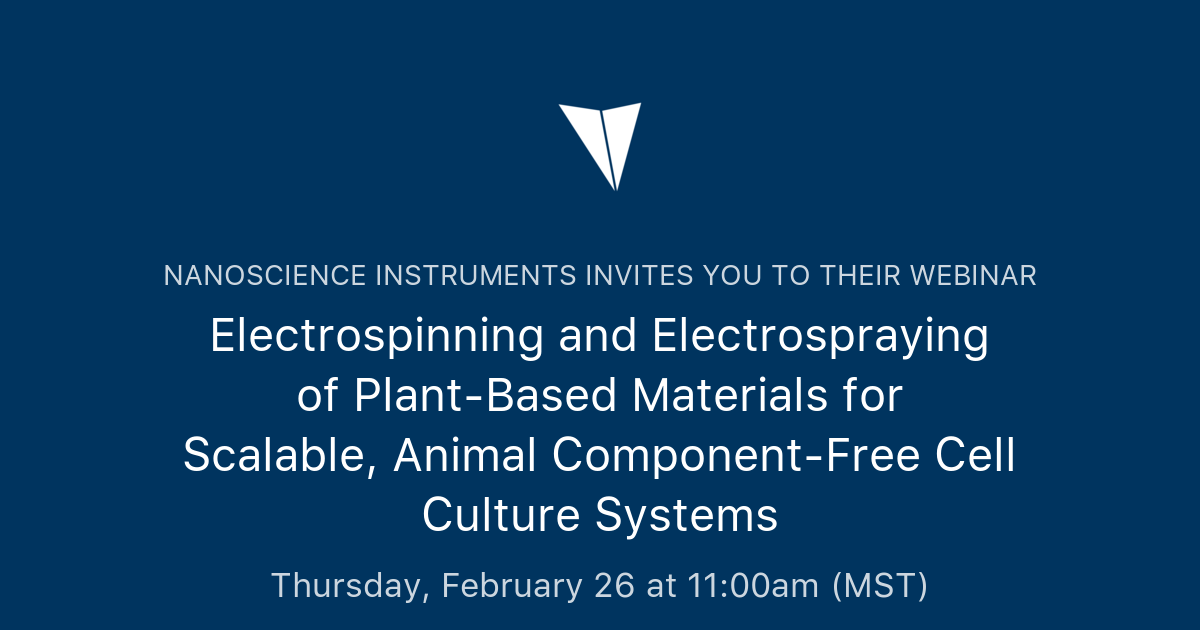 Electrospinning and Electrospraying of Plant-Based Materials for ...