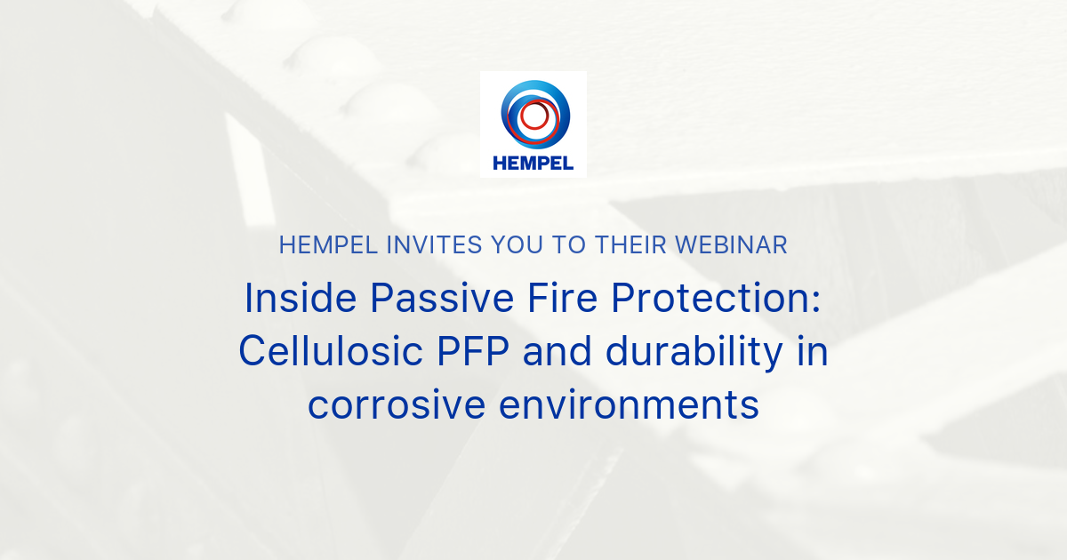 Inside Passive Fire Protection: Cellulosic PFP and durability in ...