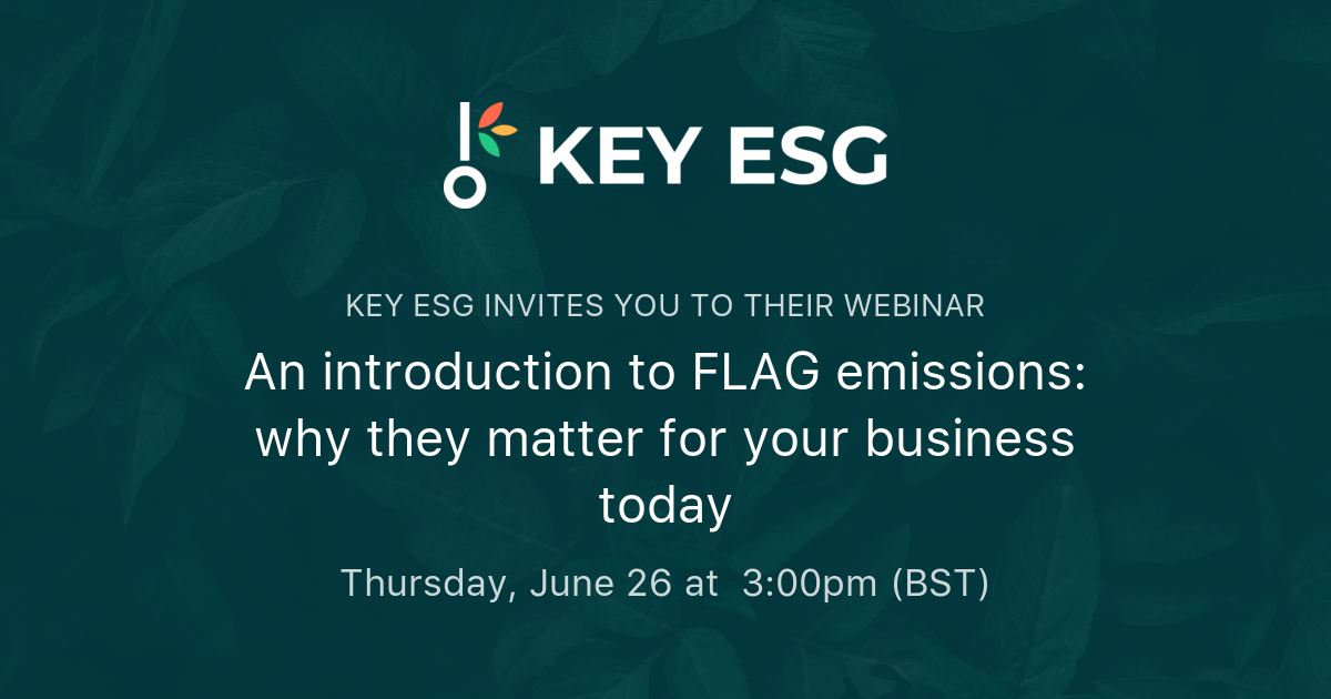 An introduction to FLAG emissions: why they matter for your business ...