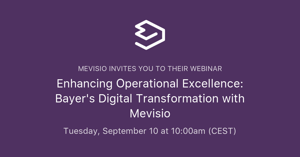 Enhancing Operational Excellence: Bayer's Digital Transformation with ...