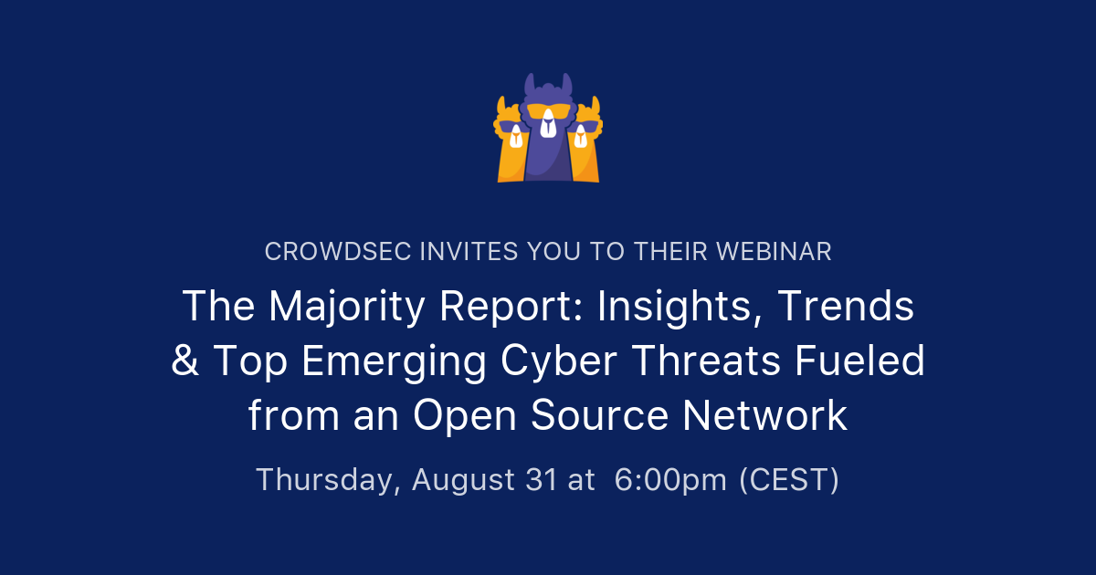 The Majority Report: Insights, Trends & Top Emerging Cyber Threats ...