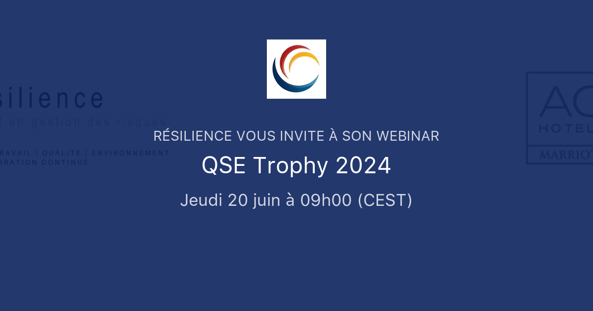 QSE Trophy 2024 | Résilience