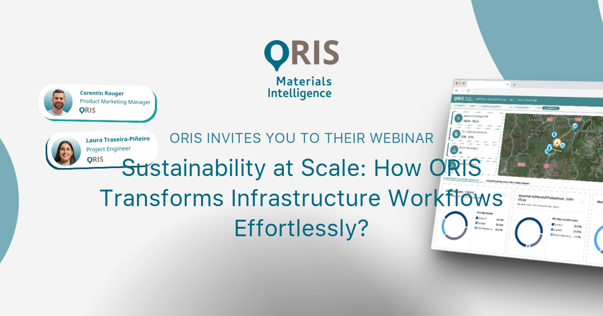 Sustainability at Scale: How ORIS Transforms Infrastructure Workflows ...