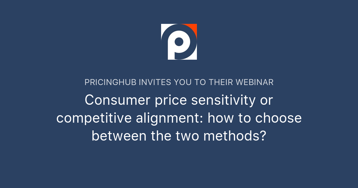 Consumer price sensitivity or competitive alignment: how to choose ...