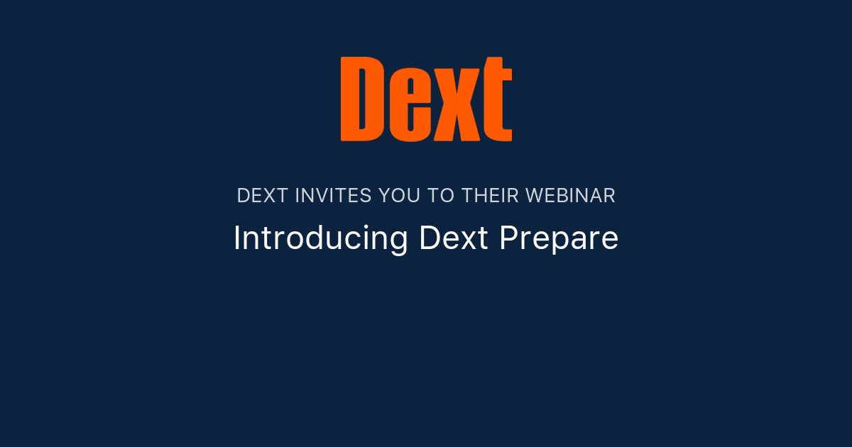 Introducing Dext Prepare | Dext