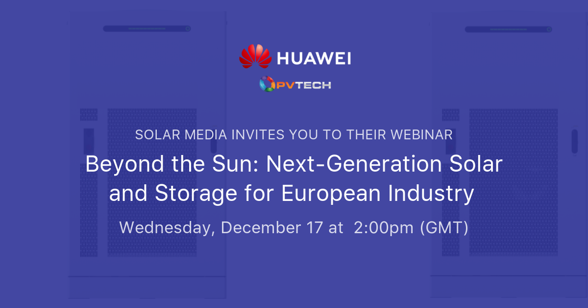 Beyond the Sun: Next-Generation Solar and Storage for European Industry ...