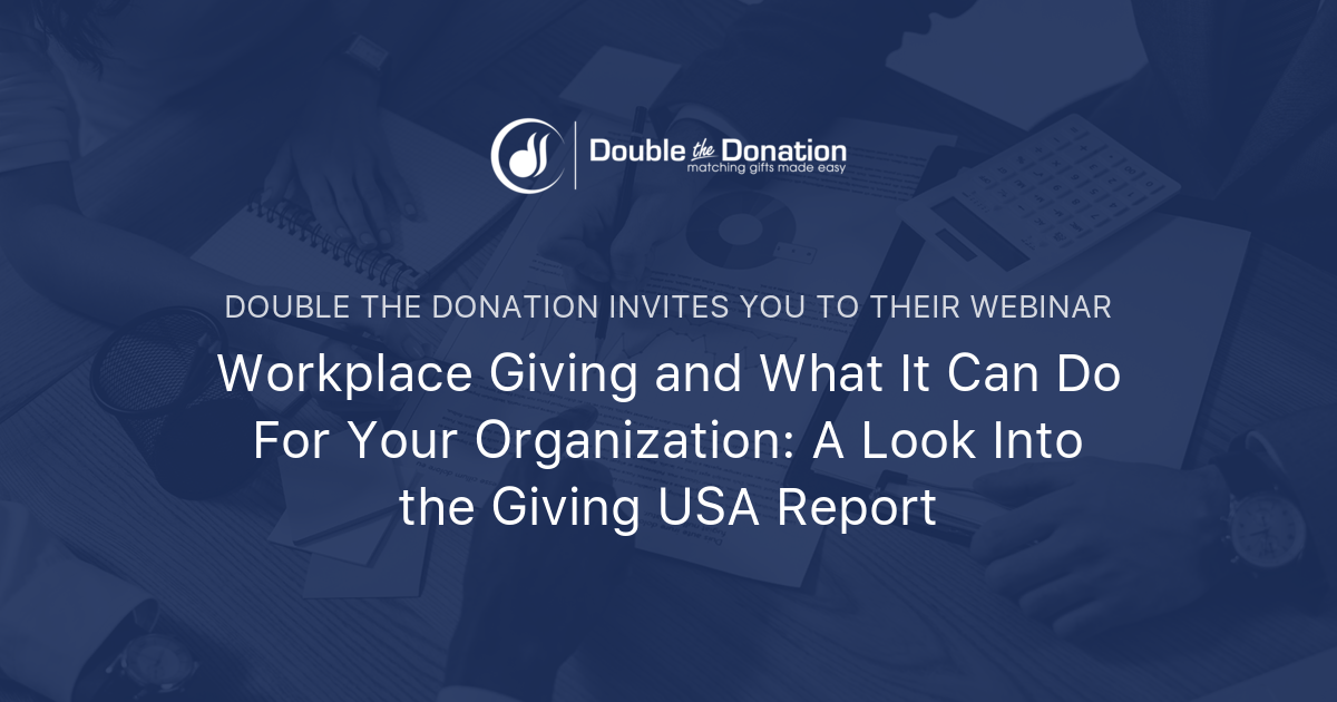 Workplace Giving and What It Can Do For Your Organization: A Look Into ...
