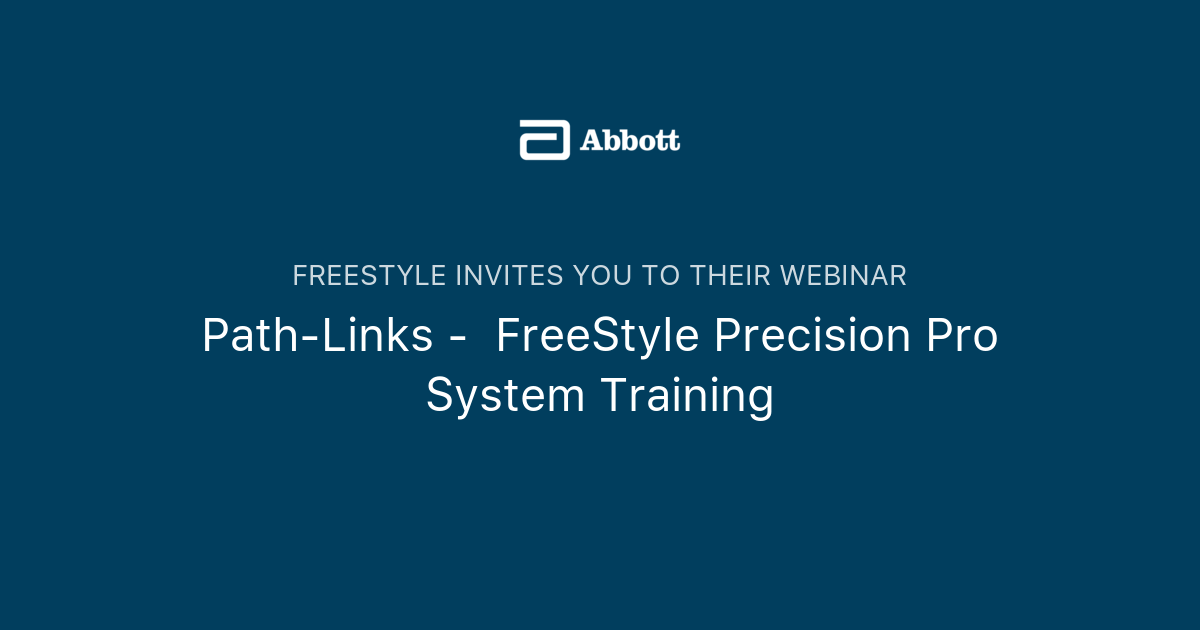 Path-Links - FreeStyle Precision Pro System Training | FreeStyle