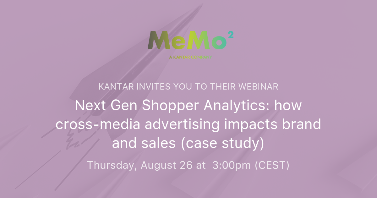 Next Gen Shopper Analytics: how cross-media advertising impacts brand ...
