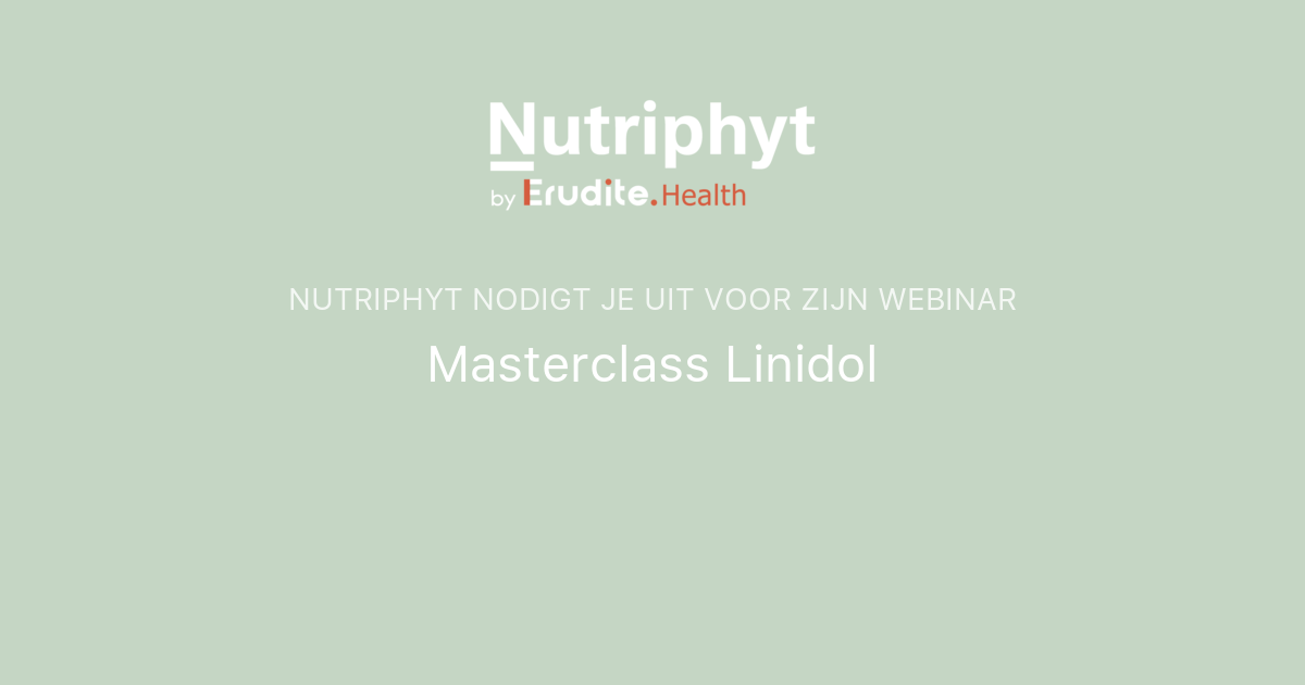 Masterclass Linidol | Nutriphyt