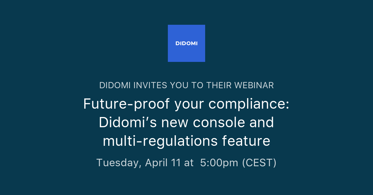 Future-proof your compliance: Didomi’s new console and multi ...
