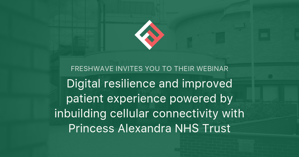 Digital resilience and improved patient experience powered by ...