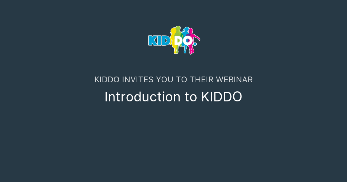 Introduction to KIDDO | KIDDO