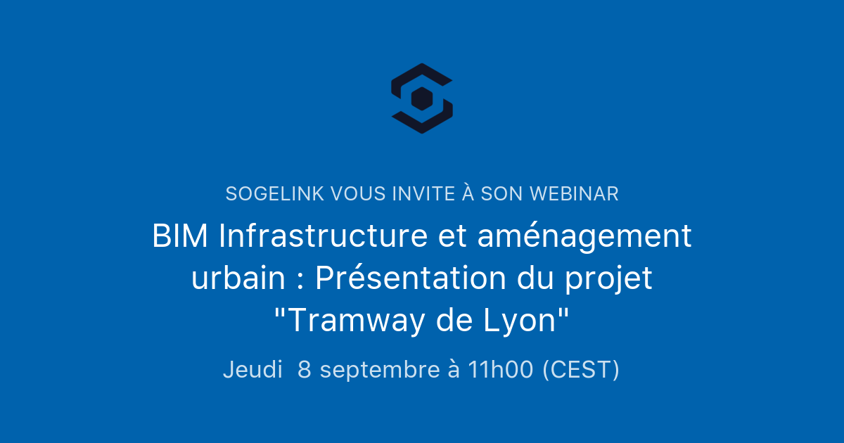 BIM Infrastructure et aménagement urbain : Présentation du projet ...