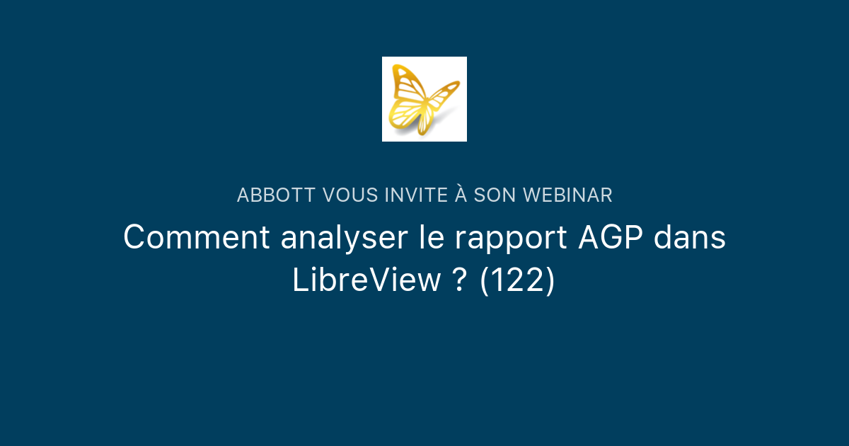 Comment analyser le rapport AGP dans LibreView ? (122) | Abbott