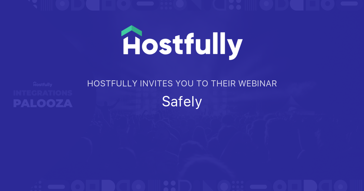Safely | Hostfully