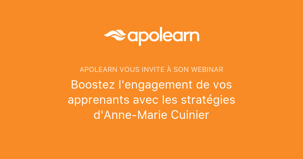 Boostez l'engagement de vos apprenants avec les stratégies d'Anne-Marie ...