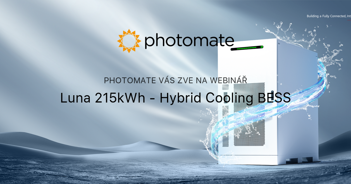 Luna 215kWh - Hybrid Cooling BESS | Photomate