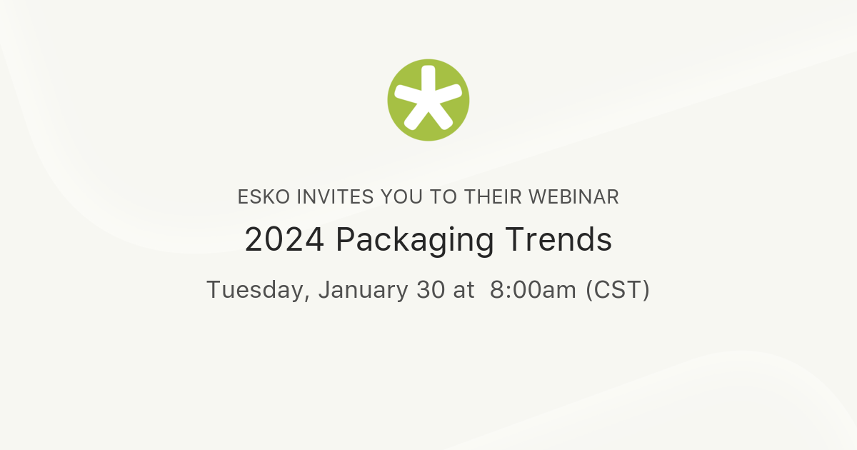 2024 Packaging Trends | Esko