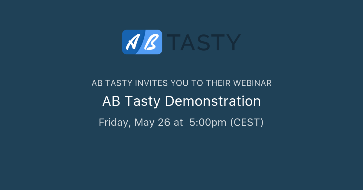 AB Tasty Demonstration | AB Tasty
