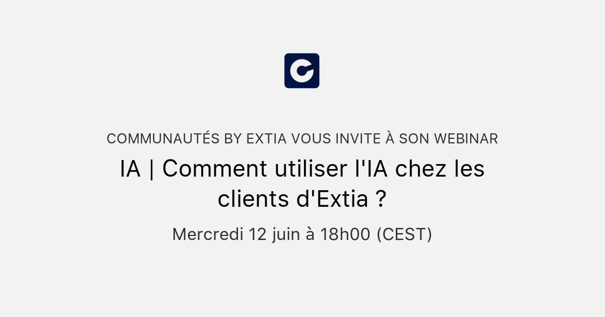 IA | Comment utiliser l'IA chez les clients d'Extia ? | Les Communautés ...