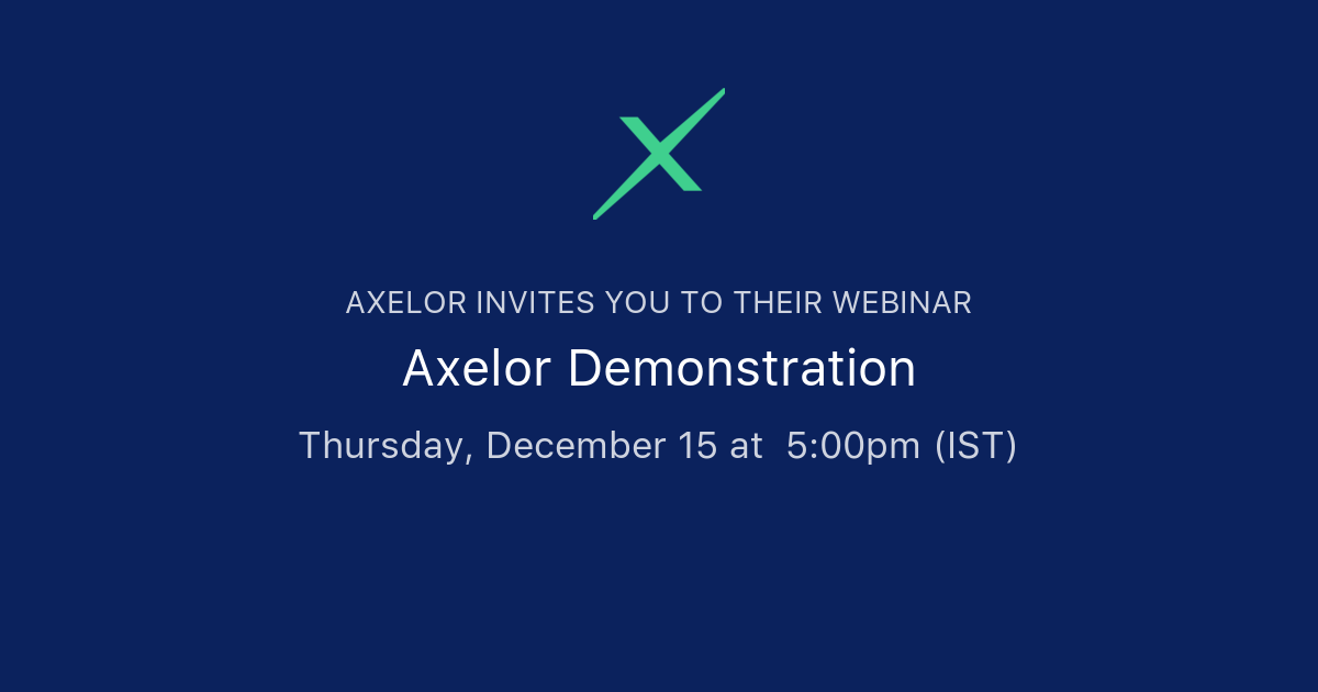 Axelor Demonstration | Axelor