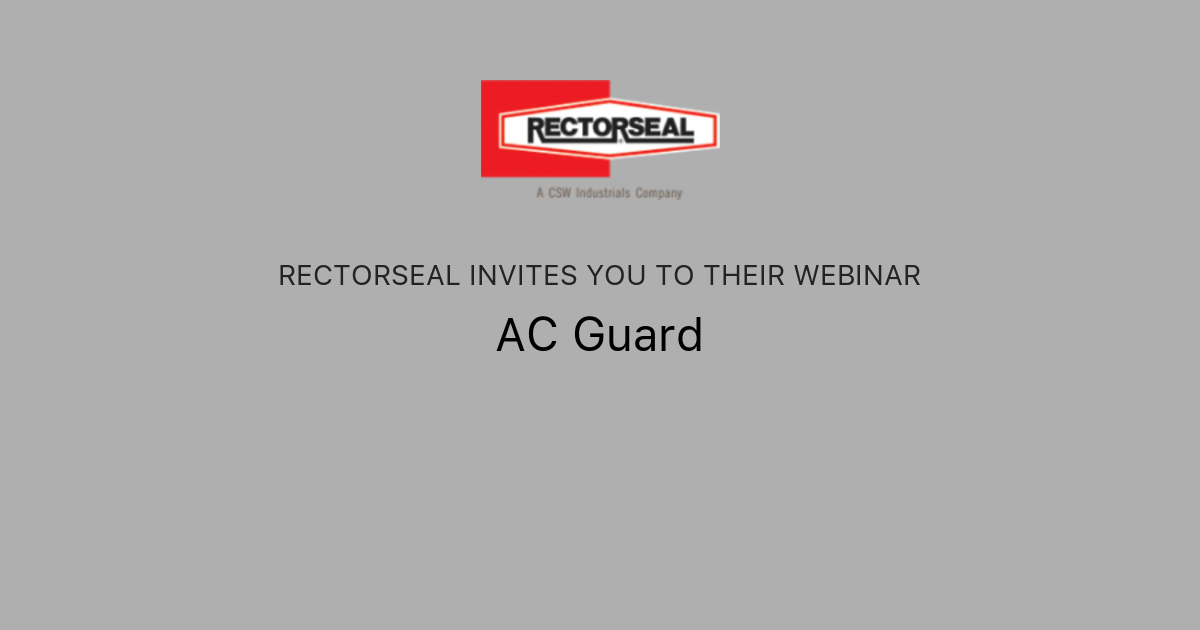 AC Guard | RectorSeal