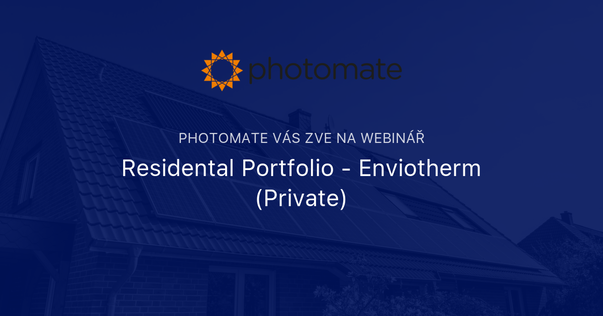 Residental Portfolio - Enviotherm (Private) | Photomate