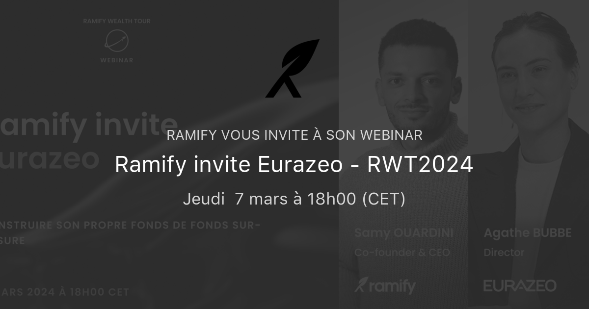 Ramify invite Eurazeo - RWT2024 | Ramify