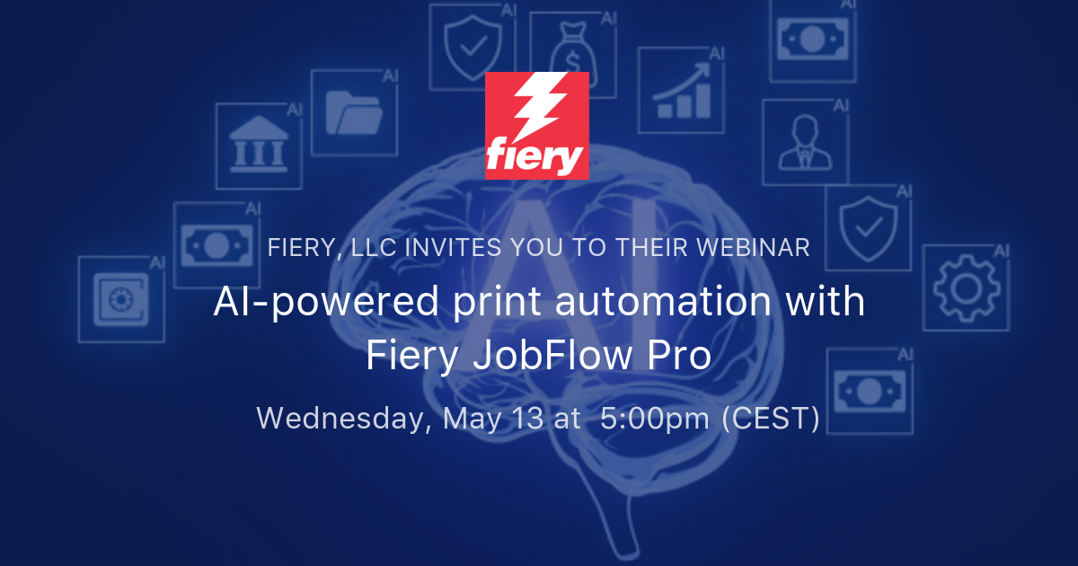 AI-powered print automation with Fiery JobFlow Pro | Fiery, LLC
