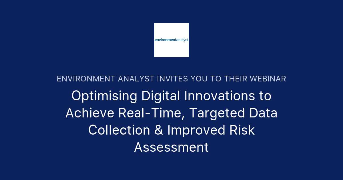 Optimising Digital Innovations to Achieve Real-Time, Targeted Data ...