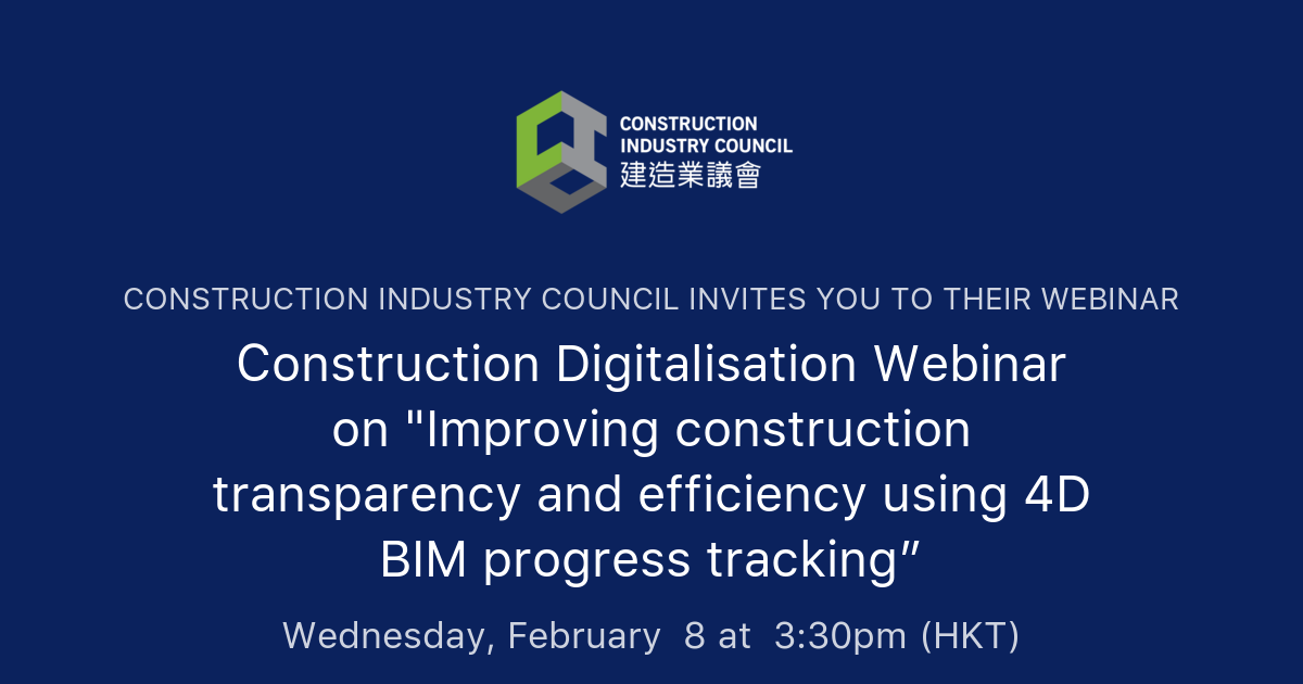 Construction Digitalisation Webinar on "Improving construction ...