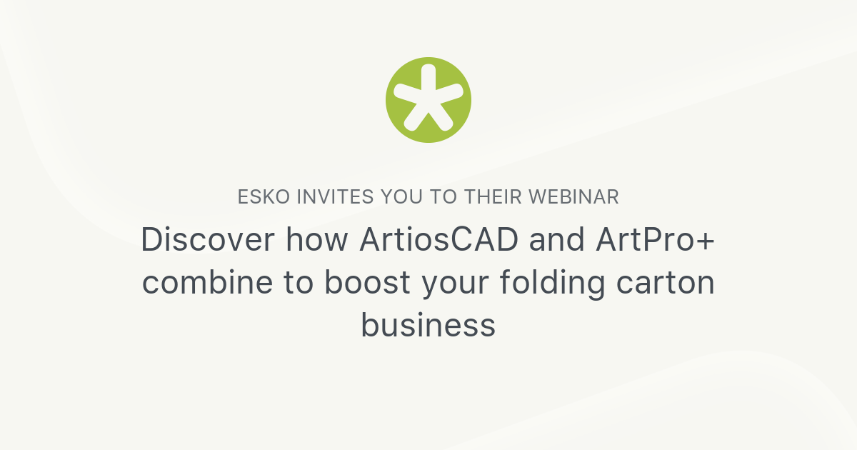Discover How Artioscad And Artpro Combine To Boost Your Folding Carton