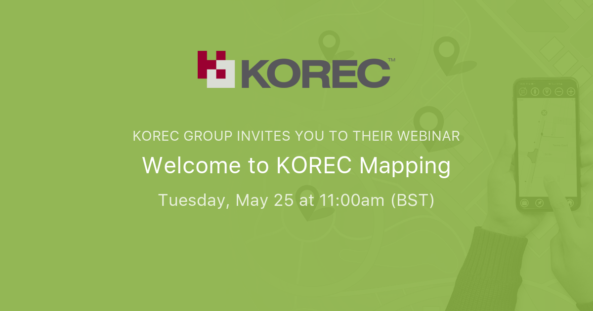 Welcome to KOREC Mapping | KOREC GROUP